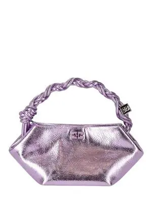 GANNI Ganni Bou Mini Handbag Purple