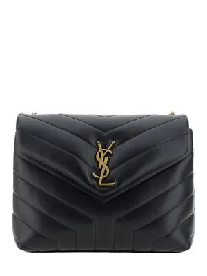 Saint Laurent Large Shoulder Bag - Black