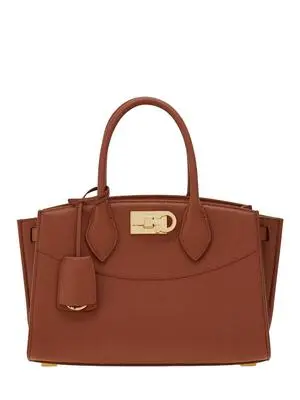 FERRAGAMO Studio Soft Bag - Brown