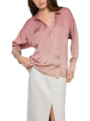 AS By DF Tramonto Blouse - Mauve