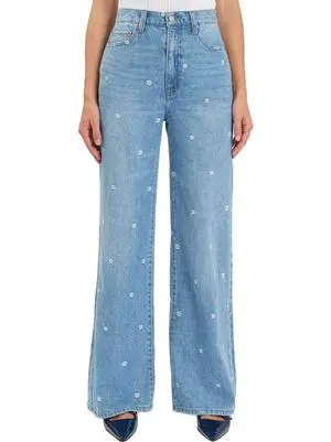 DAZE DAZE Far Out Wide Leg Jeans Daze-y