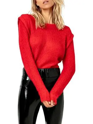 AS By DF The Denise Sweater - Coco Red
