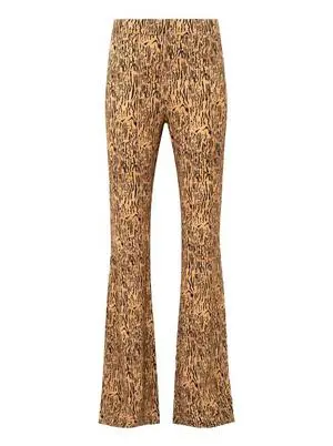 LUNA B Julia Pants - Printed Leopard
