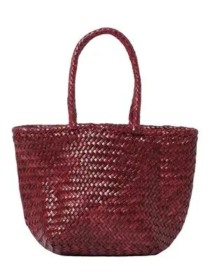 Dragon Diffusion Woven Shoulder Bag - Red