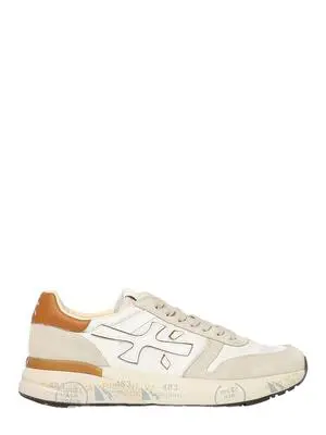 Premiata Lace-Up Sneakers White