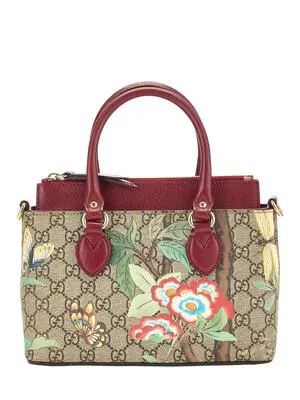GUCCI Original GG Supreme Canvas Tian Tote Mini