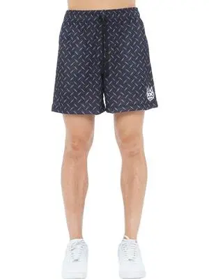 CULT OF INDIVIDUALITY Printed Mesh Shorts - Diamond Plate