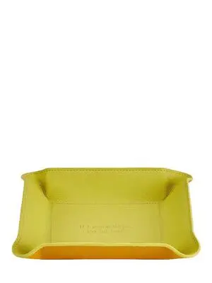 Gigi New York Leather Valet Tray - Gold