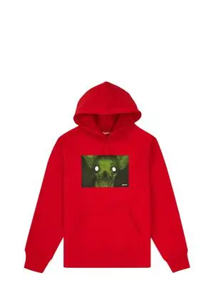 Supreme Supreme Chris Cunningham Chihuahua Hooded Sweatshirt Red