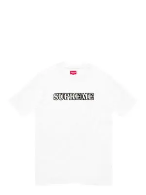 Supreme Floral Logo Tee - White