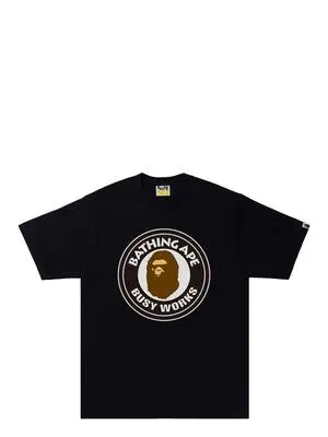 A BATHING APE Busy Works Tee - Black