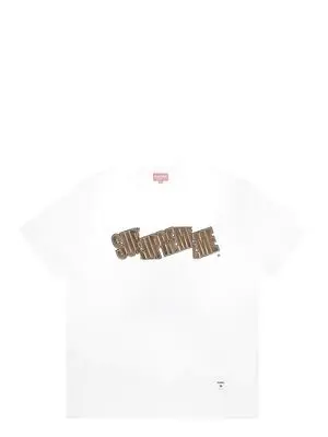 Supreme Cut Logo Short-sleeve Top 'white' White