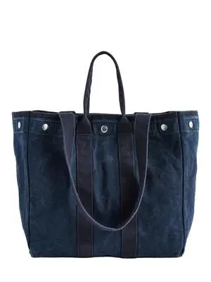 ALEX MILL Canvas Tote Bag - Navy