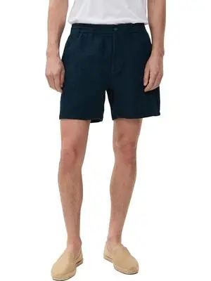 Lacoste Relaxed Waffle Knit Shorts - Falcon
