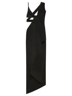 COURREGES Asymmetric Dress - Black