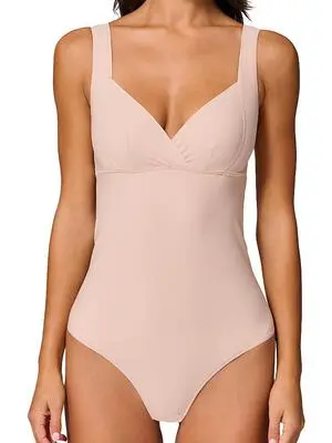 Simone Perele Story Shaper Panty Bodysuit - Peau Rose