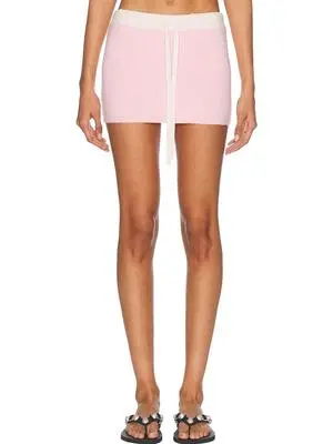 Balenciaga Mini Skirt - Pink & White