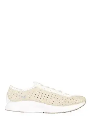 Nike Air Superfly Suede Sneakers Coconut Milk  Metallic Silver & Sail