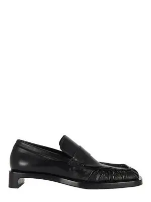 JIL SANDER Heeled Loafer - Black