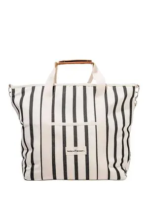 BUSINESS & PLEASURE Cooler Tote Bag - Monaco Black Stripe