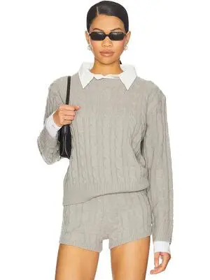 Lioness Coastal Cable Knit - Grey
