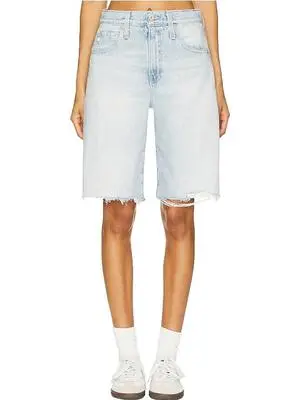 Ag Hattie Denim Short Sunfaded Destructed