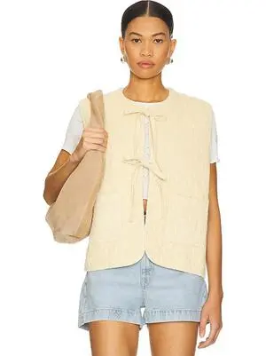 SEVENTY + MOCHI Aria Vest - Mellow Yellow