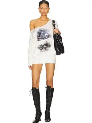 NIIHAI Charli Printed One-shoulder Dress - Forever Nothing