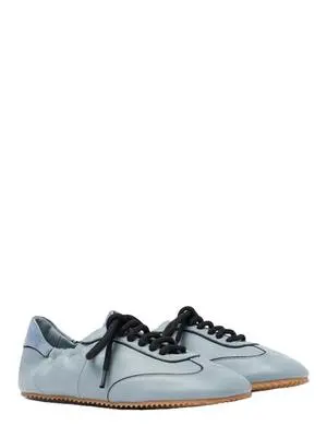 SCAROSSO Riley Sneakers - Blue - Calf