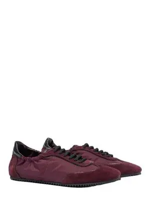 SCAROSSO Riley Sneakers - Burgundy - Nylon