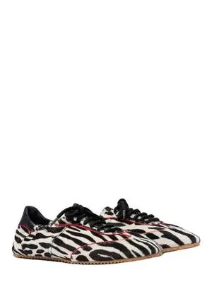 SCAROSSO Riley Sneakers Zebra - Ponyhair-effect Calf