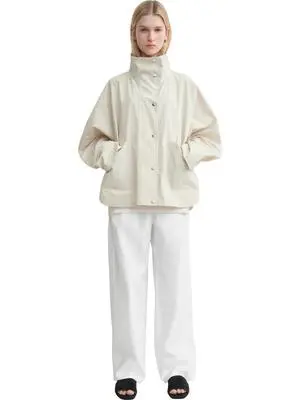 TOTEME Parachute Windbreaker Creme