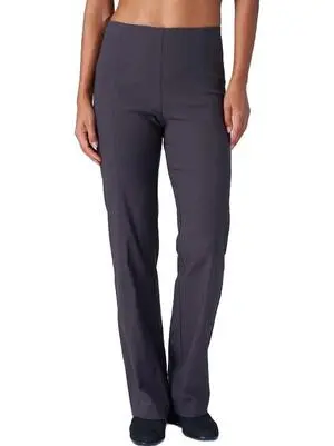 FRANNE GOLDE High Waisted Bootcut Magic Pant Carbon