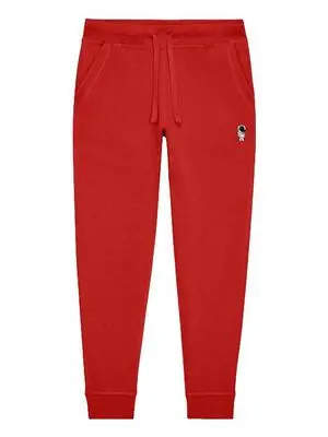 DALIX Astronaut Midweight Fleece Jogger Pant - Red