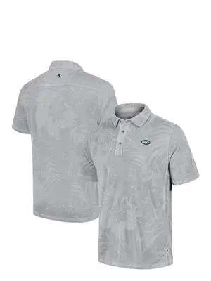 Tommy Bahama New York Jets Sport Santiago Paradise Polo - Gray