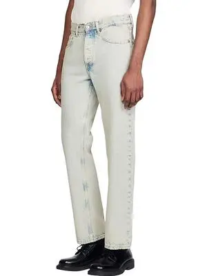 Sandro Classic Fit Jeans - Blue Vinta