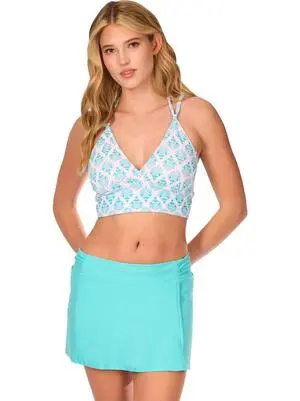 CABANA LIFE Classic Swim Skirt - Aqua