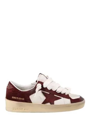 Golden Goose Color-blocked Sneakers - Red
