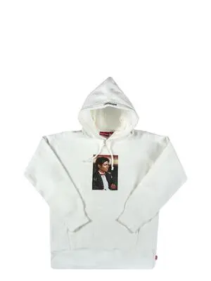 Supreme Michael Jackson Hooded Sweatshirt - White