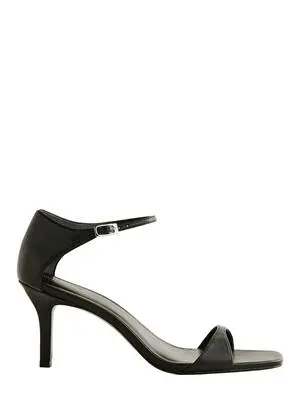 REFORMATION Gwen Heeled Sandal - Black
