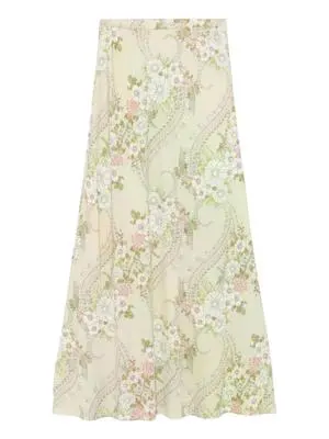 FALIERO SARTI Printed Maxi Skirt