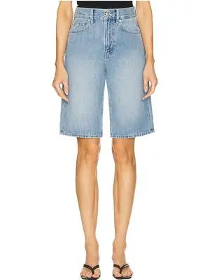 Veronica Beard Charlotte Denim Short - Silverwood Blue