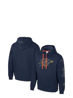 STADIUM ESSENTIALS Oklahoma City Thunder Elementized Pullover Hoodie - Navy