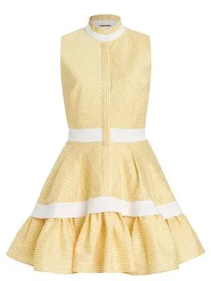 Alexis Natacha Mini Shirtdress - Yellow