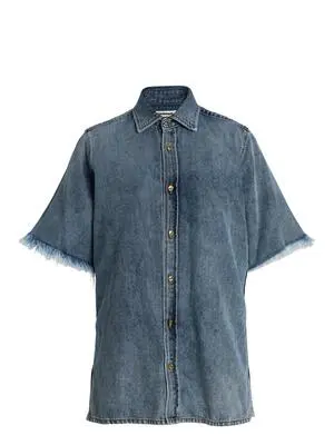 DARKPARK Lana Denim Shirt - Medium Wash
