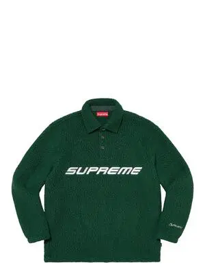 Supreme X Polartec Long-sleeve Polo 'dark - Green