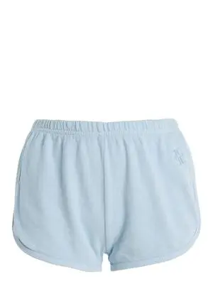 Eterne Cotton Terry Track Short - Blue
