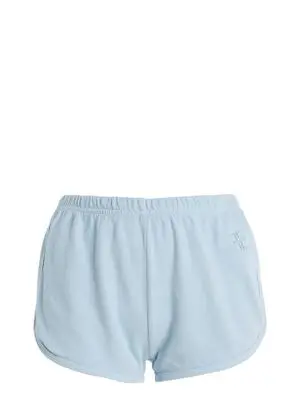 Eterne Cotton Terry Track Short Blue