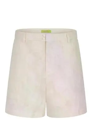 Shanghai Tang Patterned Jacquard Shorts - Neutrals