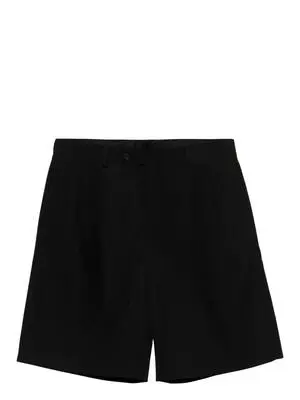 Auralee Max Gabardine Shorts - Black